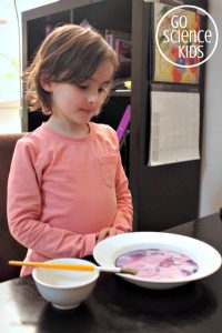 Swirling Milk Experiment – Go Science Kids