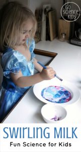Swirling Milk Experiment – Go Science Kids