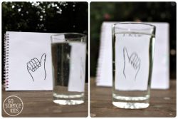 'Magic' Drawing with Refraction of Light: an art meets science activity ...