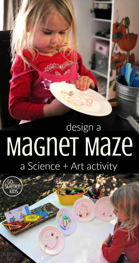 Design a Magnet Maze: a science + art activity – Go Science Kids
