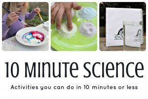 10 Minute Science Experiments – Go Science Kids
