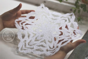 Salt Crystal Paper Snowflakes! – Go Science Kids
