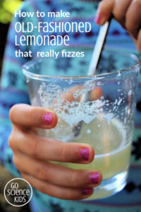 How to make Fizzy Old-Fashioned Lemonade – Go Science Kids
